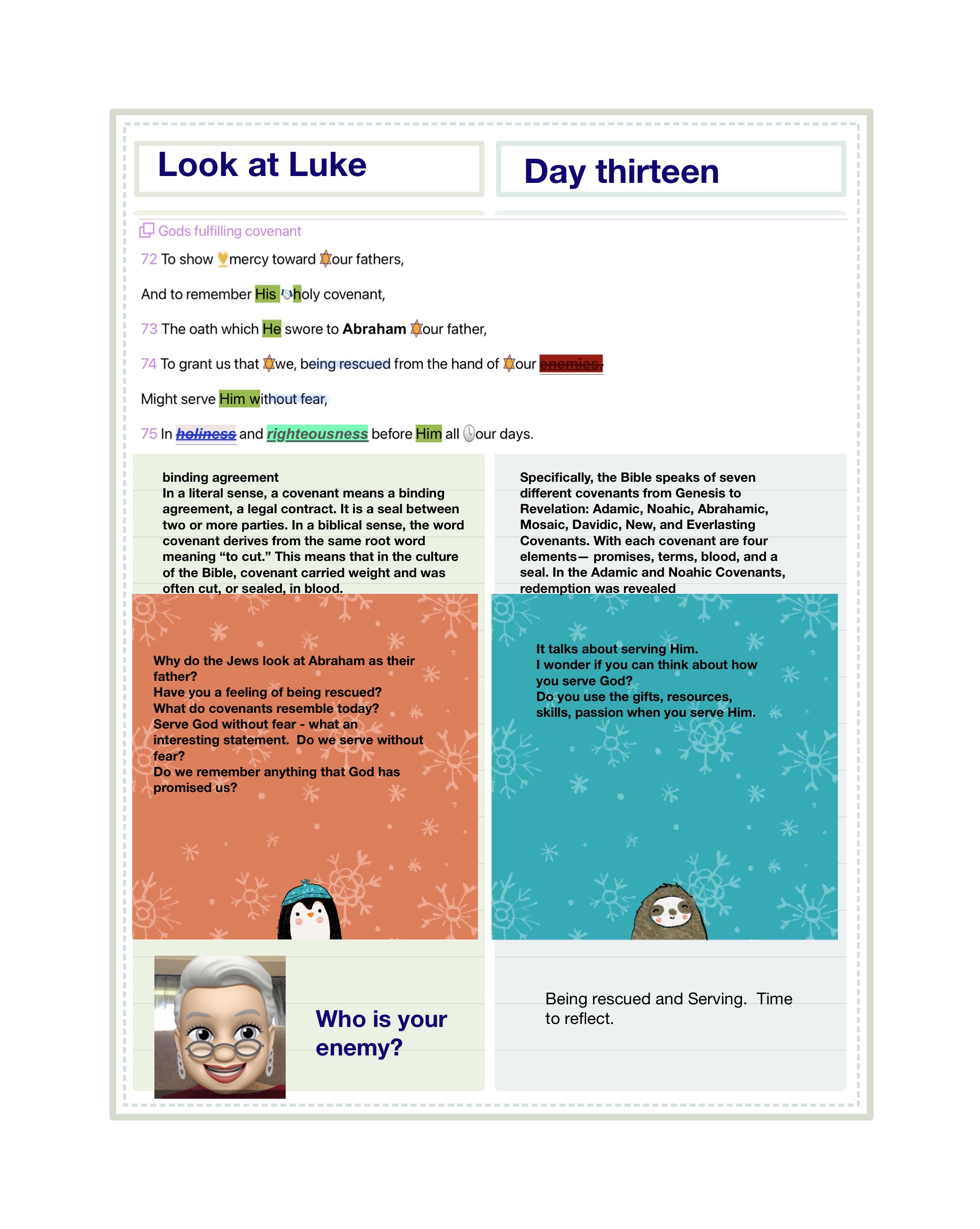 Book of Luke – Day Thirteen – Study Scripture Online