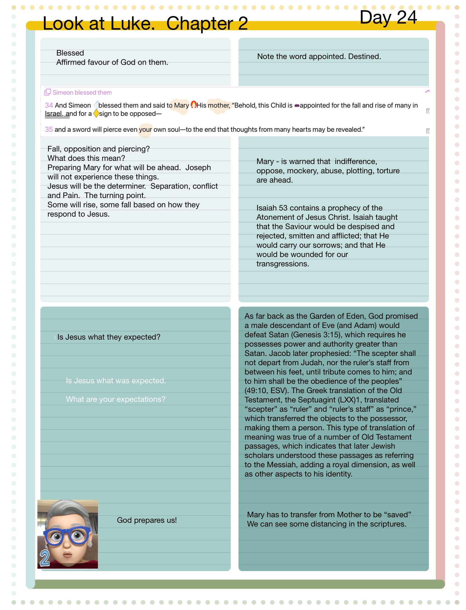 Luke – Day 24 – Study Scripture Online