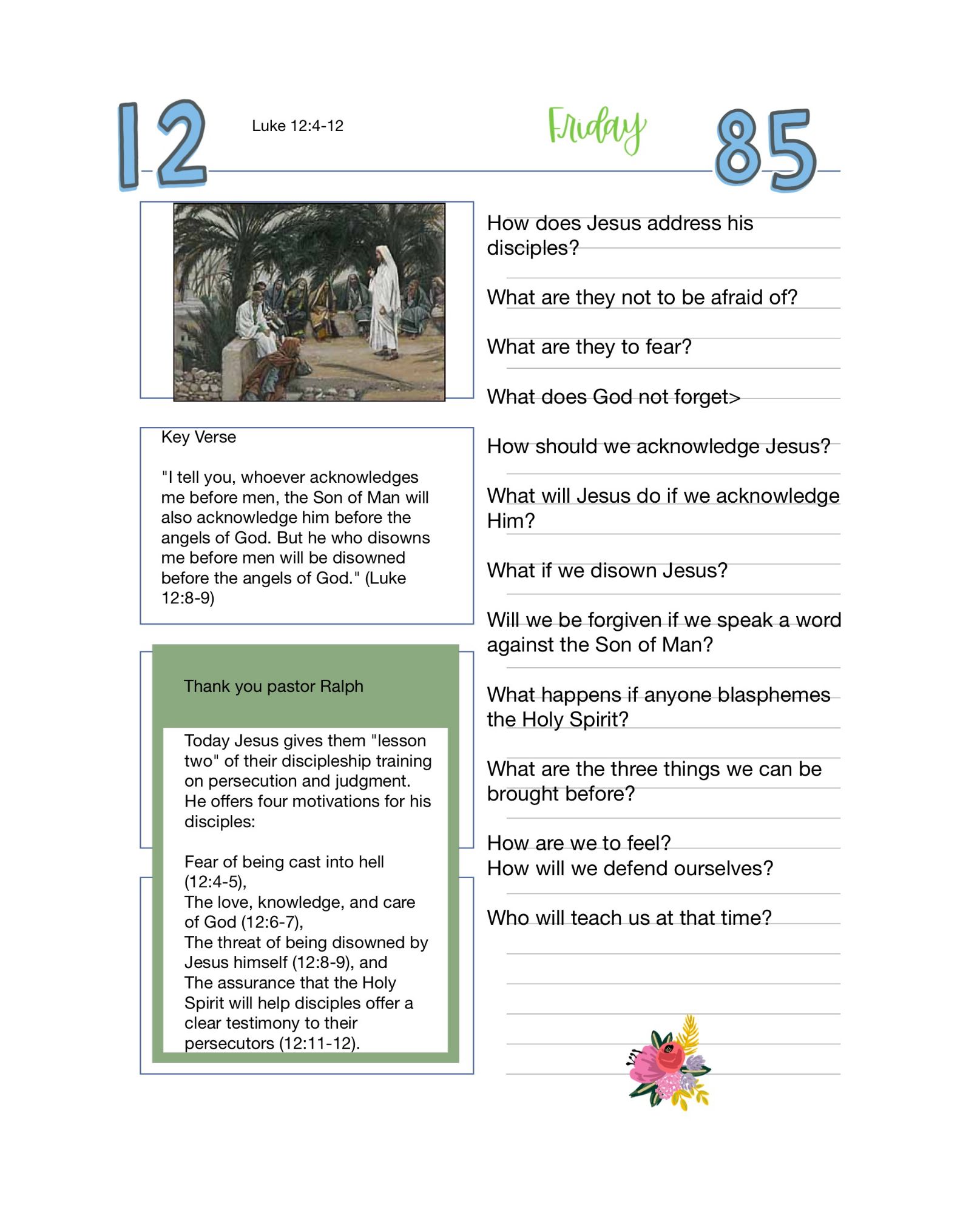 Luke Day 85 – Study Scripture Online